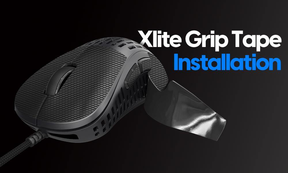 Xlite Mouse Grip Tape Installation – Pulsar Gaming Gears EU